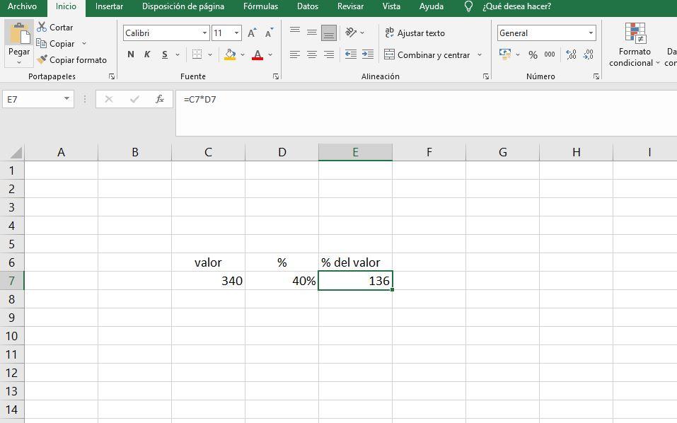 ¿cómo Sacar Porcentajes En Excel Superprofemk 3785